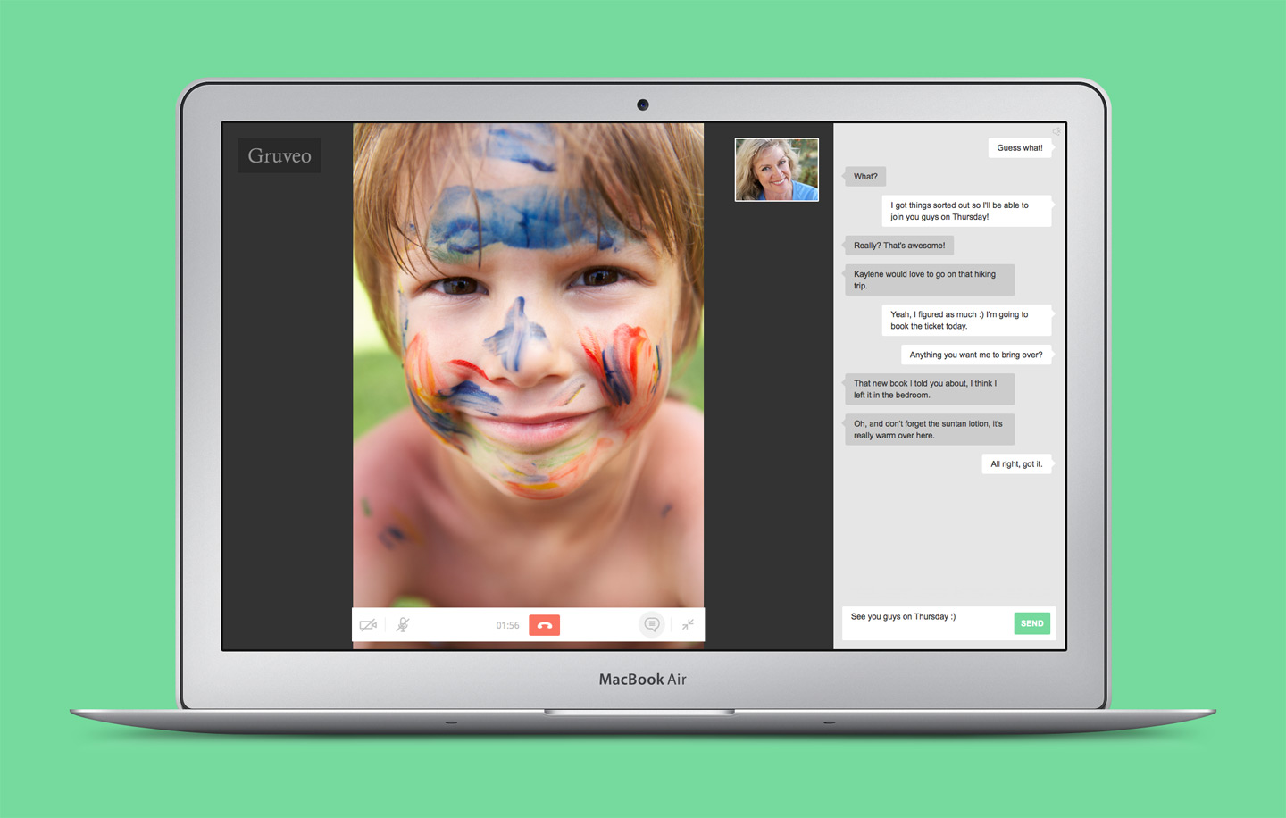 Better Chat Experience in Full Screen Mode - Gruveo